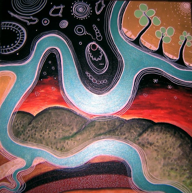 'Cromer', artwork by Jessica Birk | A History of Aboriginal Sydney