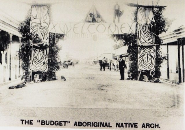 The "Budget" Aboriginal Native Arch, Singleton 1904. Australian Museum ...