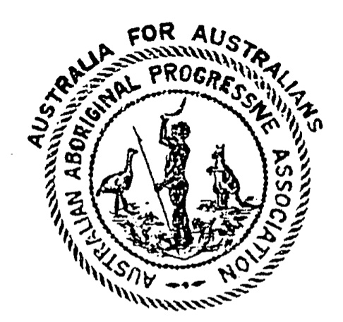 Australian Aboriginal Progressive Association (AAPA) logo, 1924 | A ...