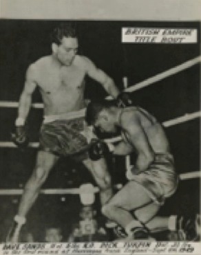 Dave Sands, British Empire Title Bout, England, 1949. NLA | A History ...