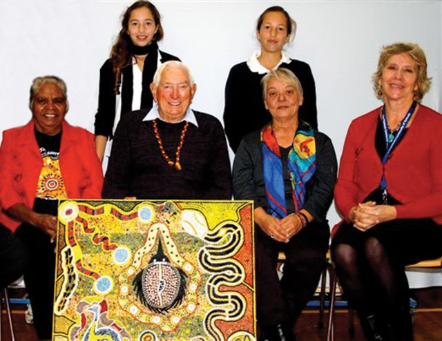 Nancy Hill Wood, Samara Bennett, Bob Waterer, Lilly Bennett, Clair ...