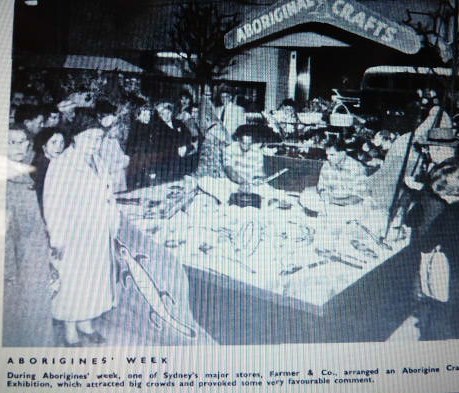 Aboriginal display, Farmers | A History of Aboriginal Sydney