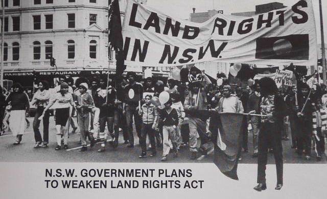 Land rights demonstration | A History of Aboriginal Sydney
